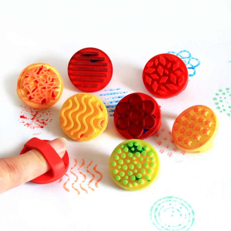 Finger Stampers for Dough or Paint Set of 8 – VIP Educational Supplies ...