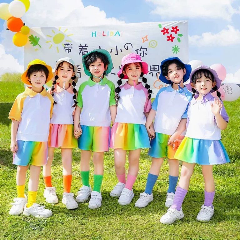Rainbow kids ensemble Suit / Dress – VIP Educational Supplies Pte Ltd