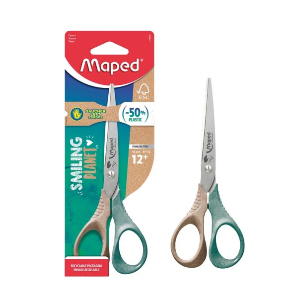 Maped Scissors-Smiling Planet Left Handed 16cm 476520FM – VIP ...