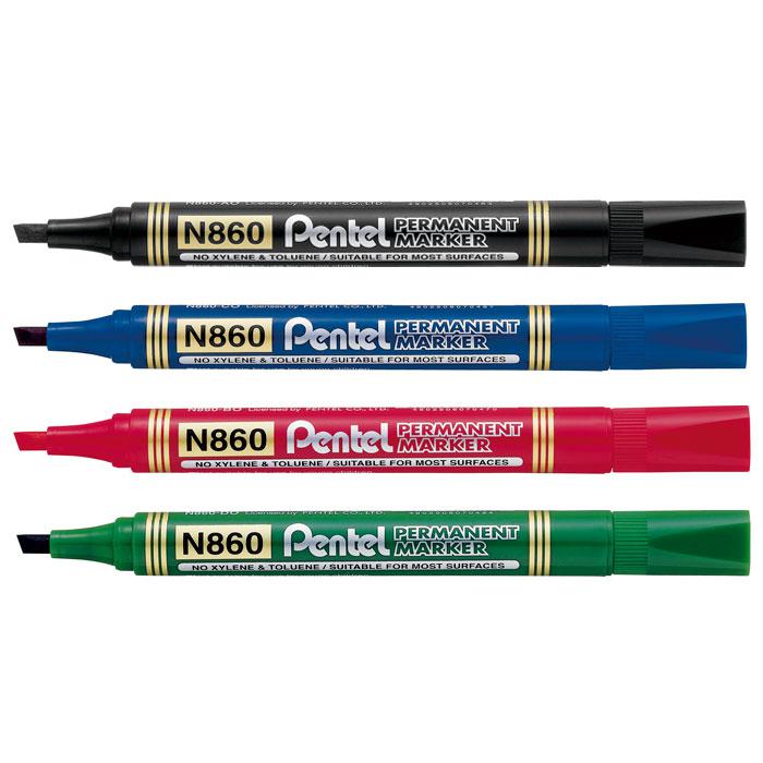 Pentel Permanent Marker Chisel Tip N860 – VIP Educational Supplies Pte Ltd